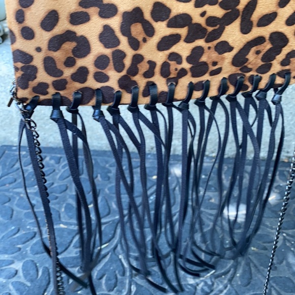 3Am Forever | Bags | 3am Forever Cheetah Leopard Animal Print Fringe ...